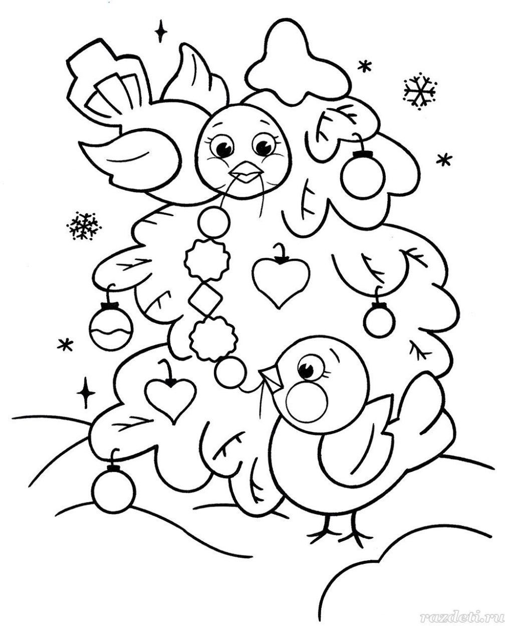 Простые новогодние картинки для срисовки 2023 (65 фото) Рисуем ...