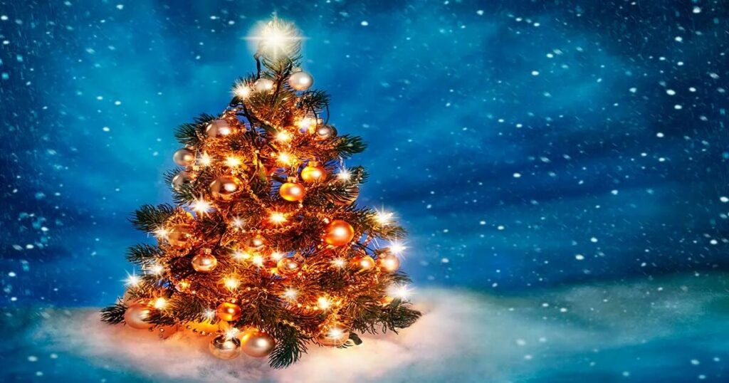 Красивые открытки с новогодней елочкой (50 картинок) 😅 pichold.ru